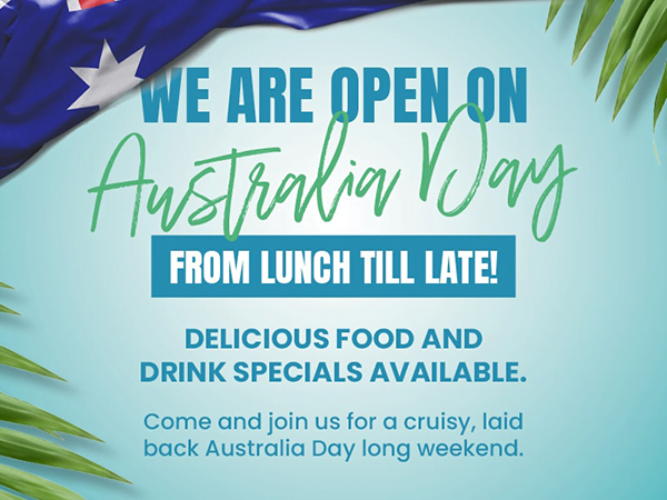 We are Open on Australia Day – Coogee Beach Club